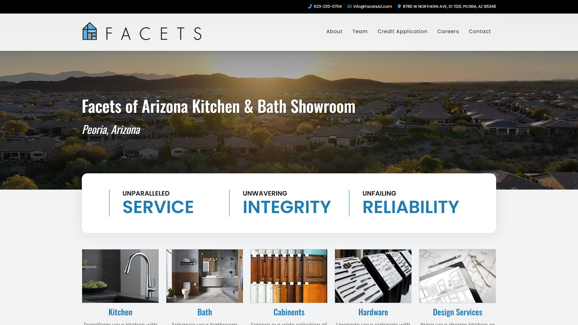 FACETS Peoria Arizona | Kitchen & Bathroom Design Showroom